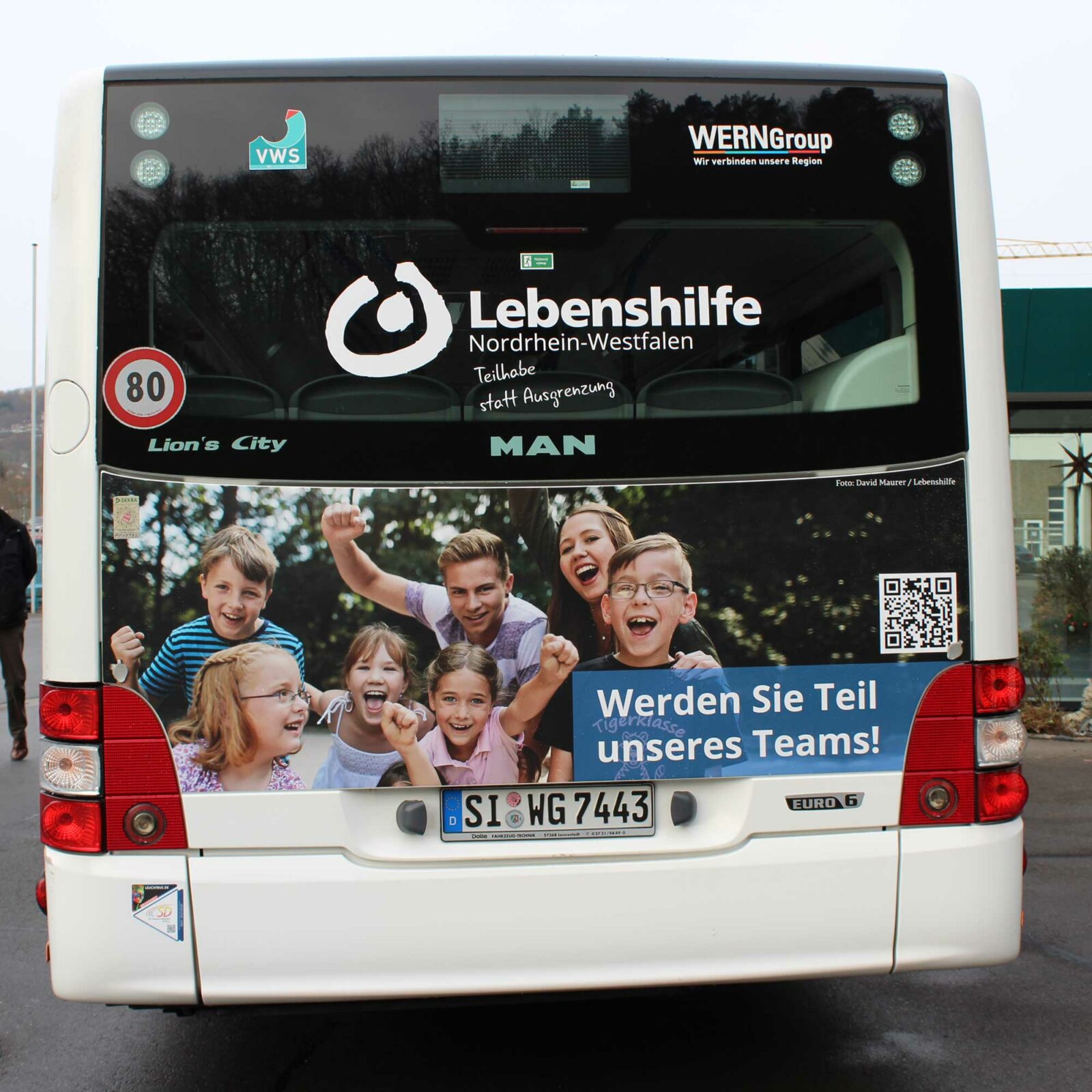 Buswerbung "Lebenshilfe Nordrhein-Westfalen" • SD Gruppe