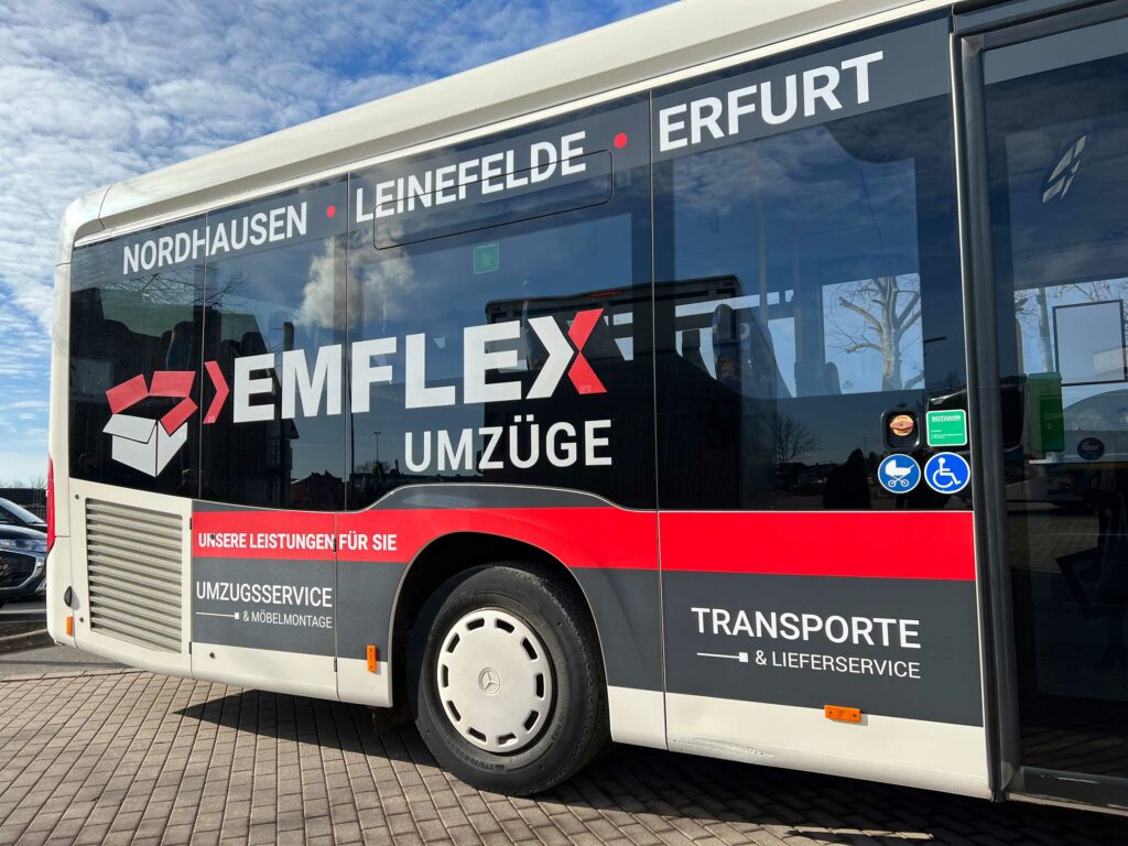 Imagewerbung: „Emflex Umzüge“ • SD Referenzen